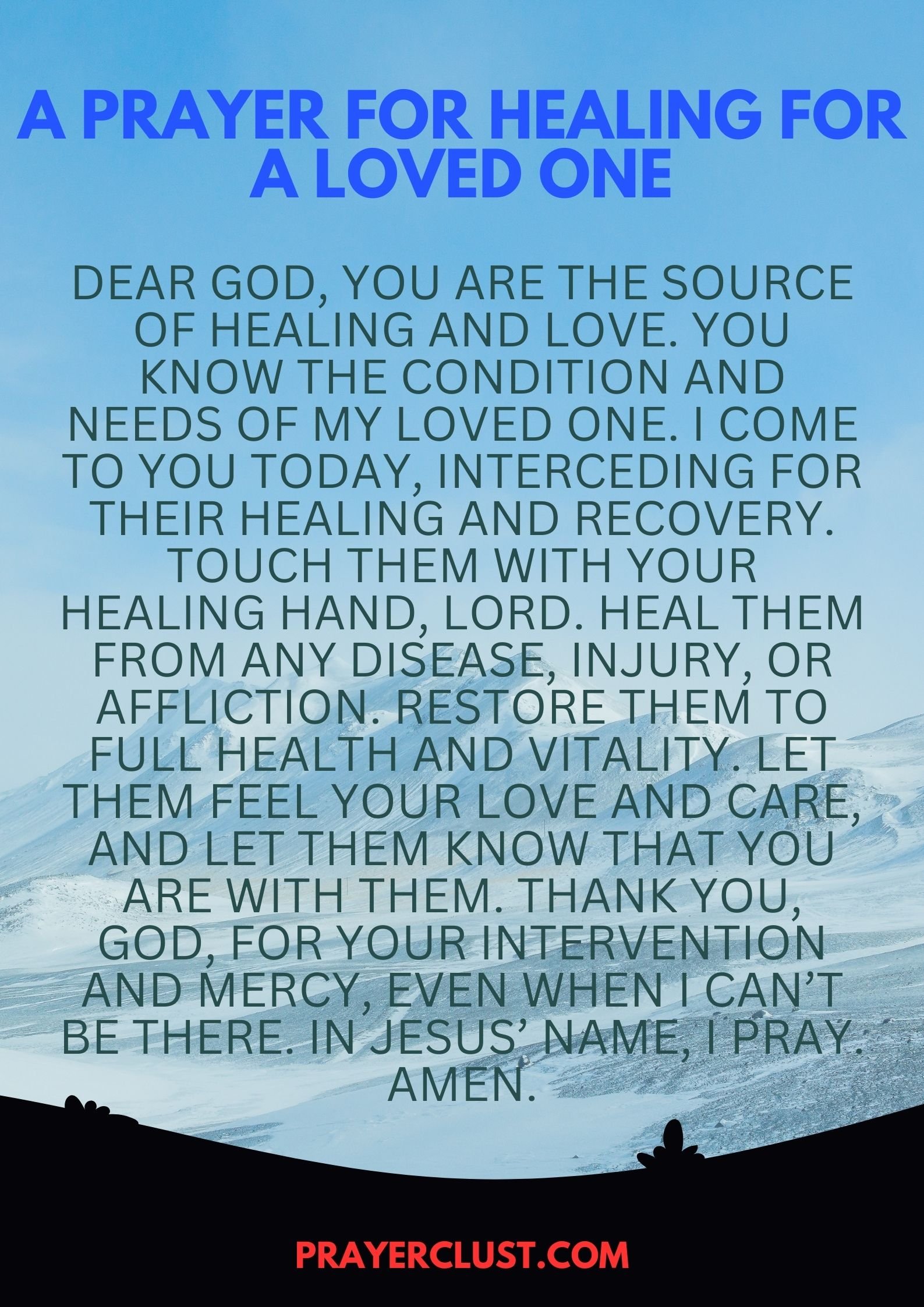 12 Powerful Prayers for Healing and Recovery: Finding Strength and Hope ...