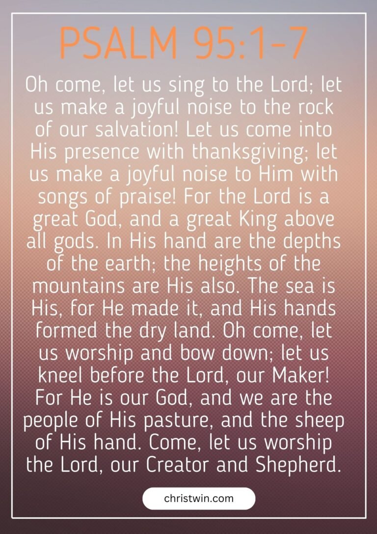 25 Powerful Call to worship scriptures to start a worship service ...